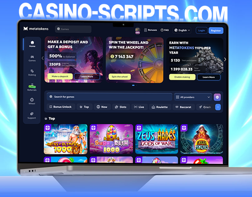 Metatokens - Best Online Casino Source Code - Casino-Scripts.com